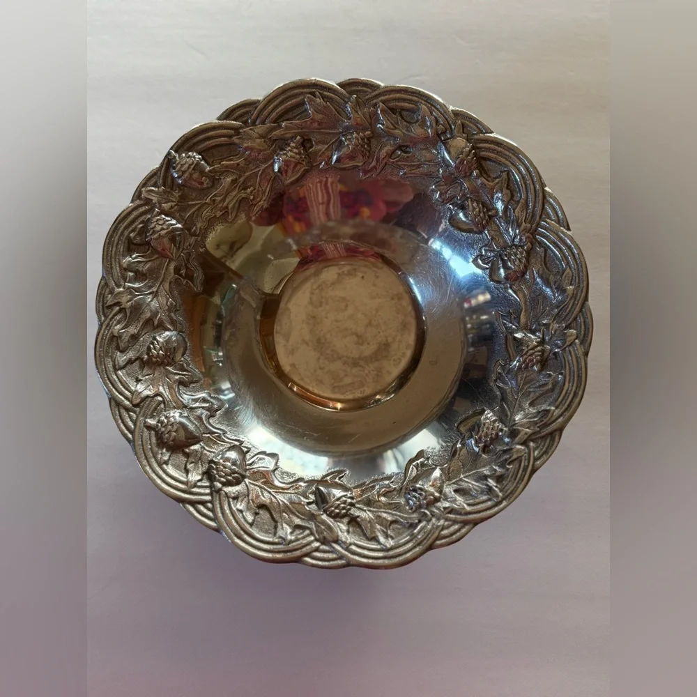 Wilton Armetale | Dining | Vintage Wilton Rwp Armetale Oak Leaf And ...